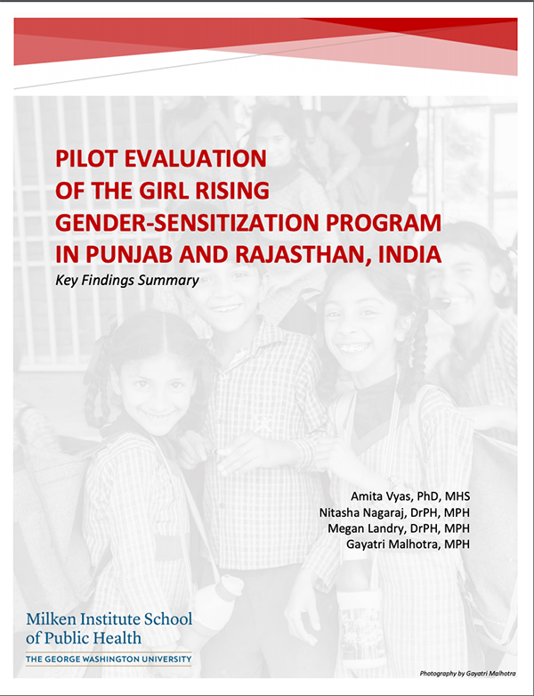 Girl Rising Gender-Sensitization Program – Global India Fund